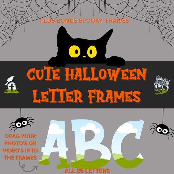 Halloween Frames - Etsy