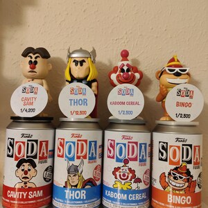 Soda Saucer - A Top of Can Display for Funko Soda Pop Figure & Pog ...