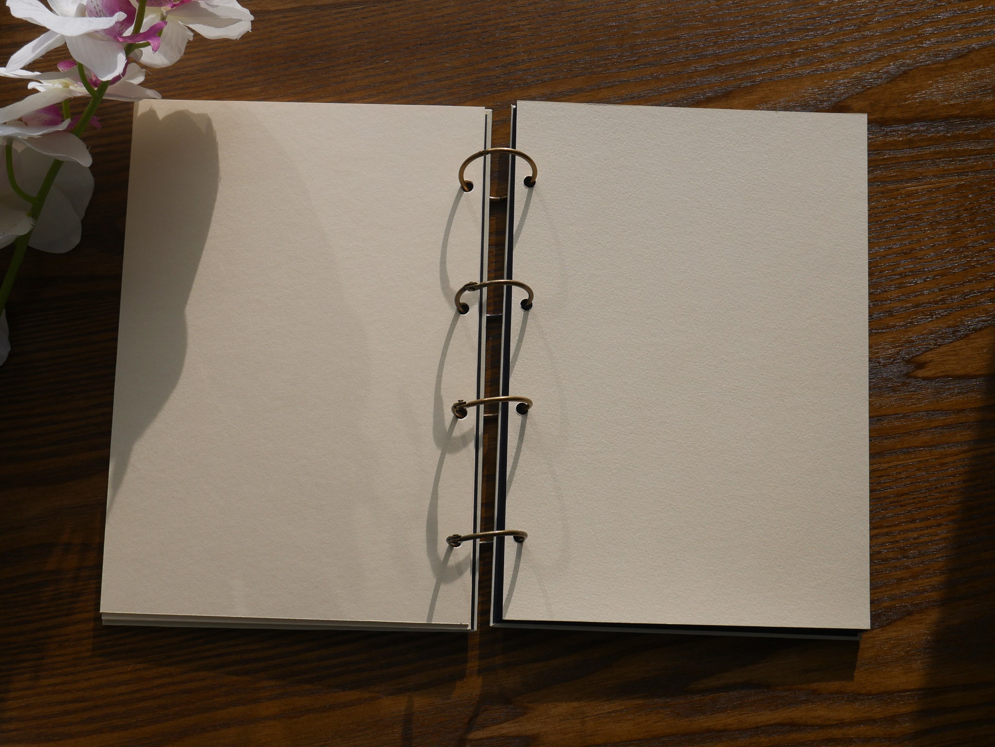 Handmade Linen Cloth Book Small or Large Minimalist | Etsy