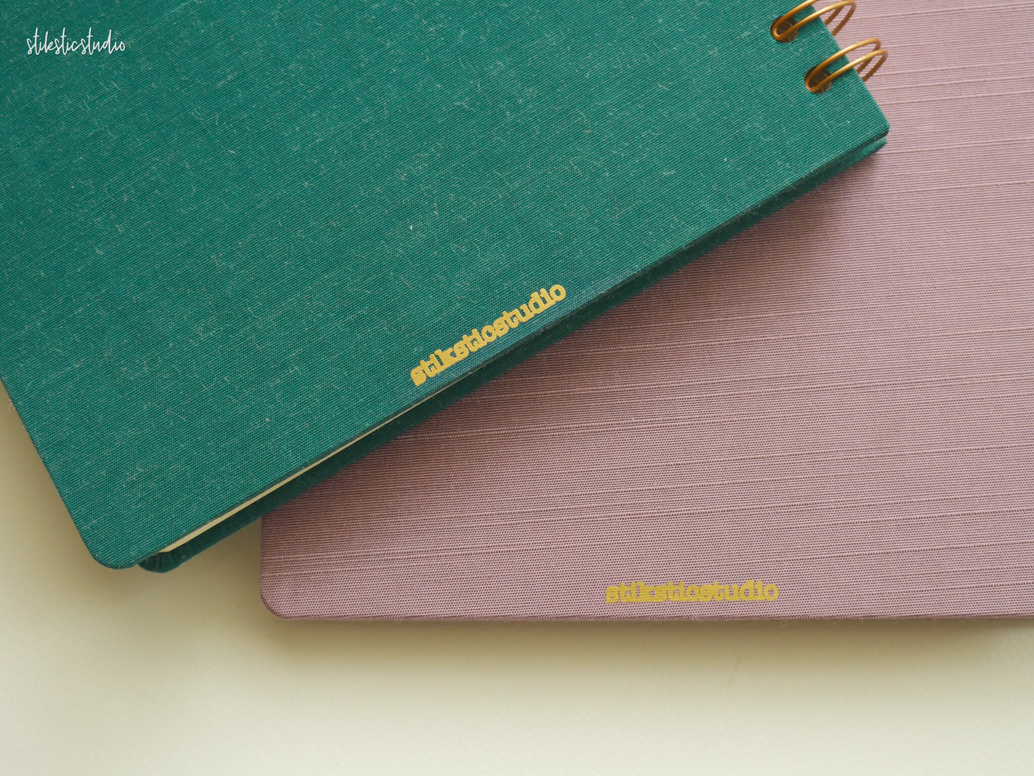 7x9 Spiral Bound Linen Notebook Personalized Hardcover - Etsy