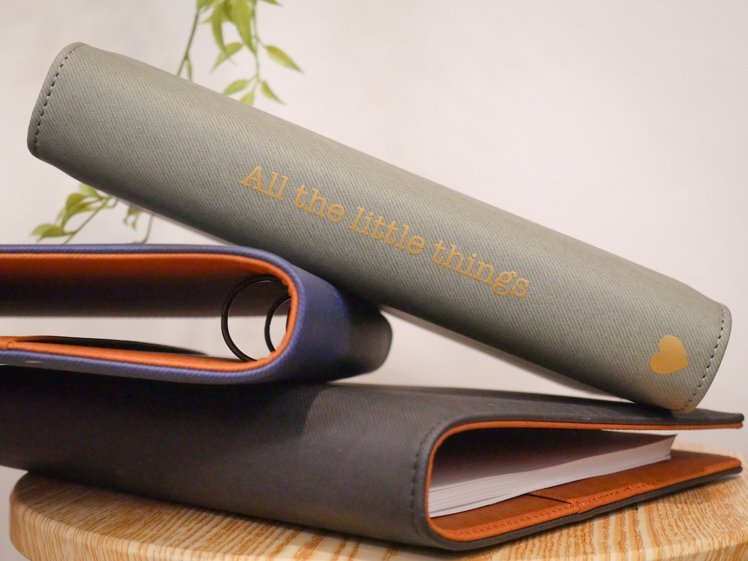 Personalized Ring Binder | Custom Refillable Notebook | 3 Ring Binder ...