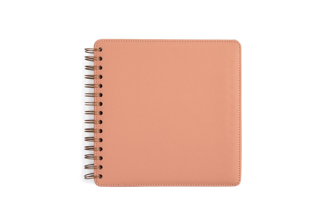Personalized Notebook | Pink Square Spiral Journal | Custom Hardcover ...