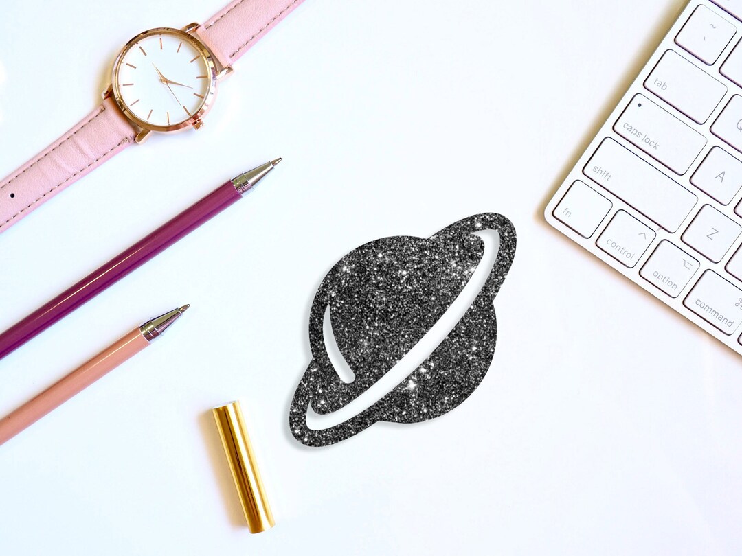 Sticker / Glitter Sticker - Planet (glitter Sticker, Sequins) - Etsy