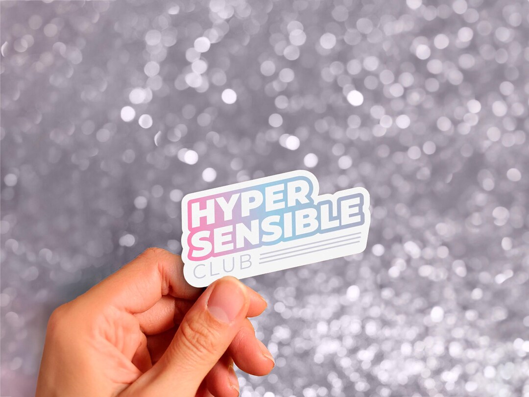 Sticker / Sticker - Hypersensitive Club (hypersensitive ...