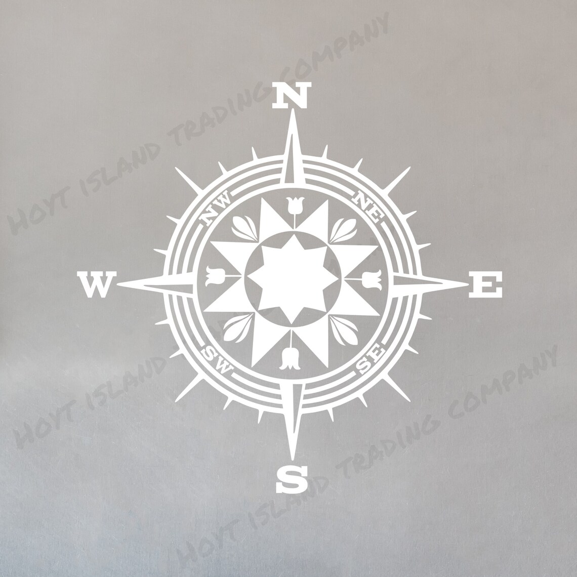 Pennsylvania Hex Compass Decal, Amish Hex Sign, Dutch Compass Wall ...