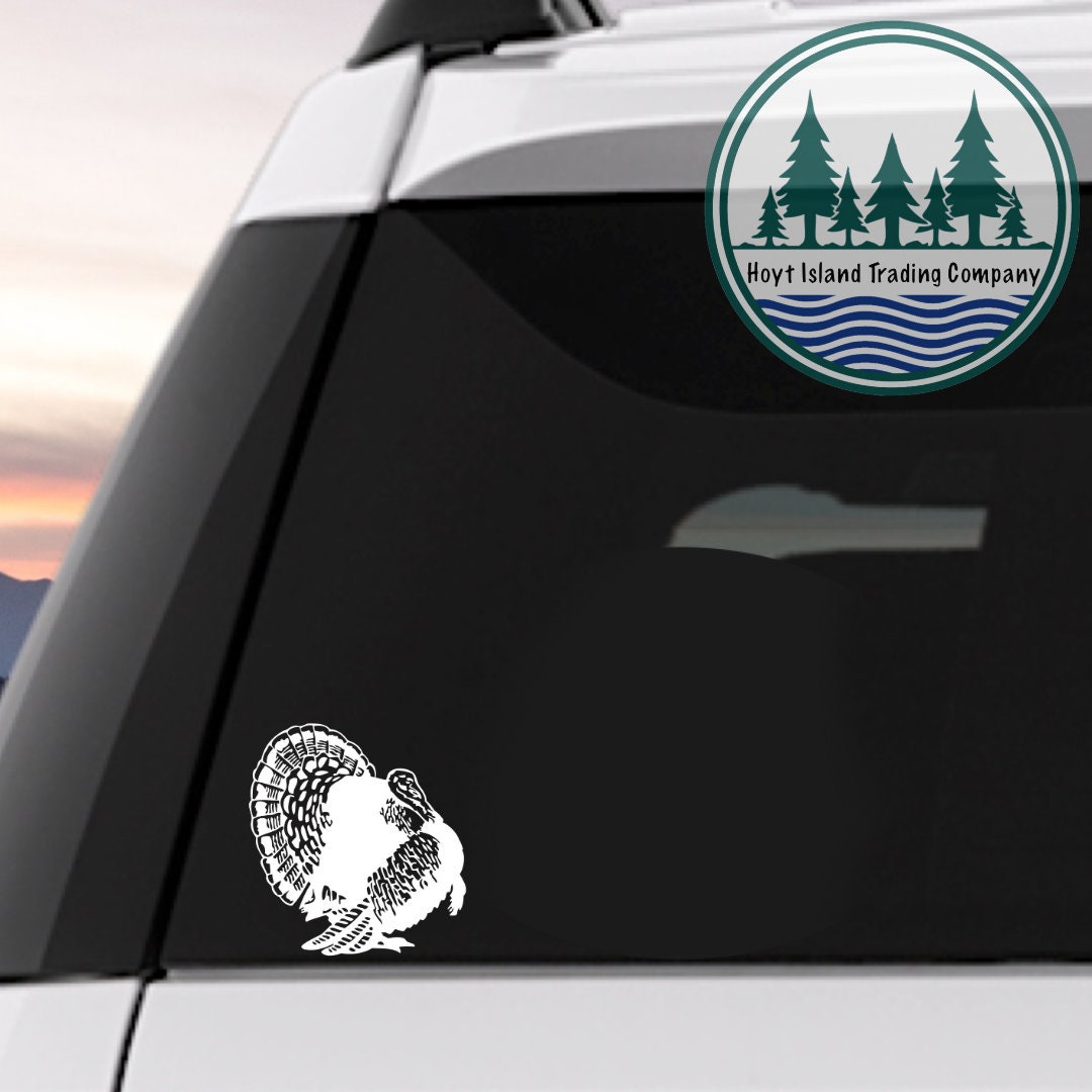 Wild Turkey Decal Sportsman Wall Decal Hunting Sticker Guns - Etsy