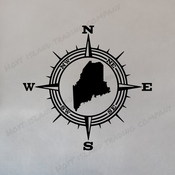 State Vinyl Decal - Etsy