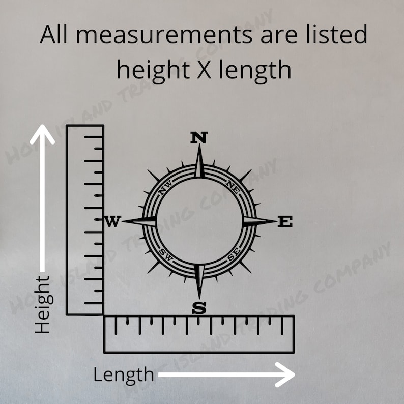 Cog Railway Compass Decal, White Mountains Vinyl Decal, Mount ...
