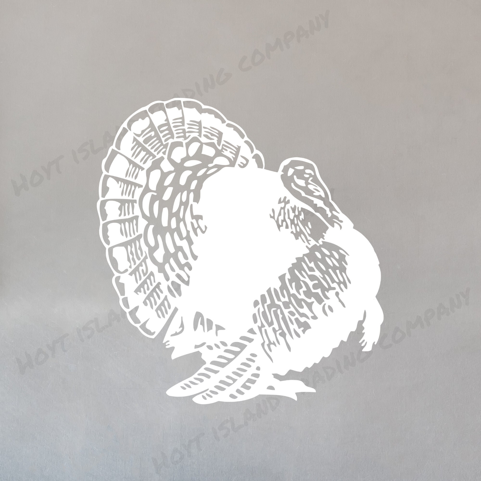 Wild Turkey Decal Sportsman Wall Decal Hunting Sticker Guns - Etsy