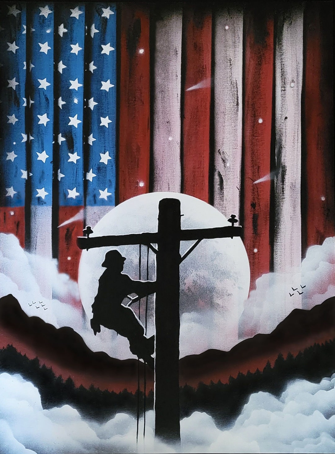 Lineman: Print Version - Etsy