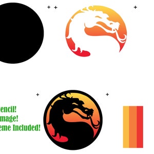 MK Stencil Physical - Etsy