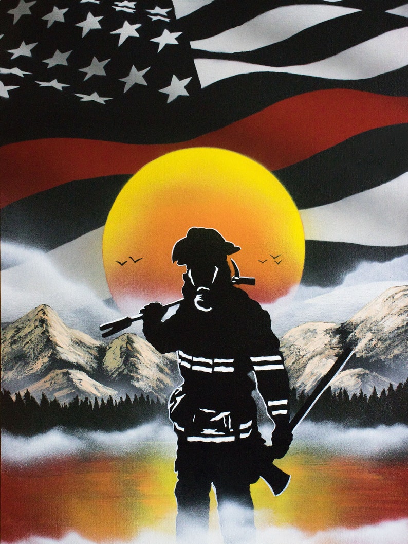Fire Fighter: Print Version - Etsy