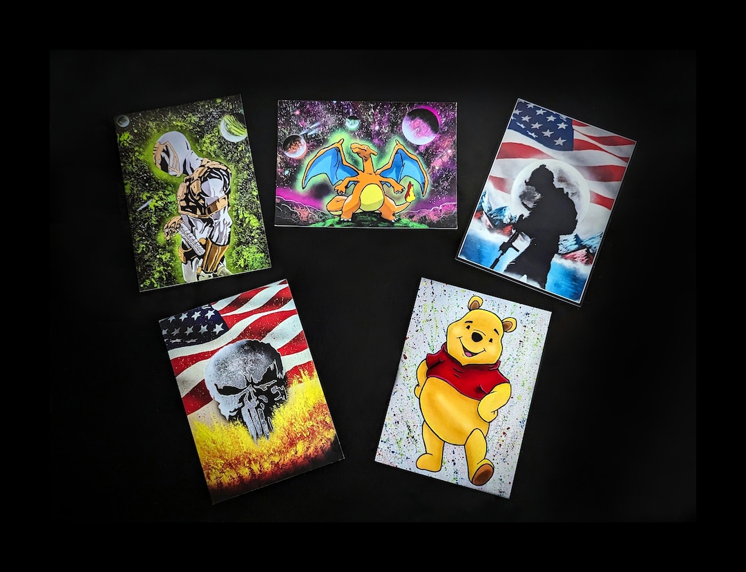SUPPORT CARDS - Etsy