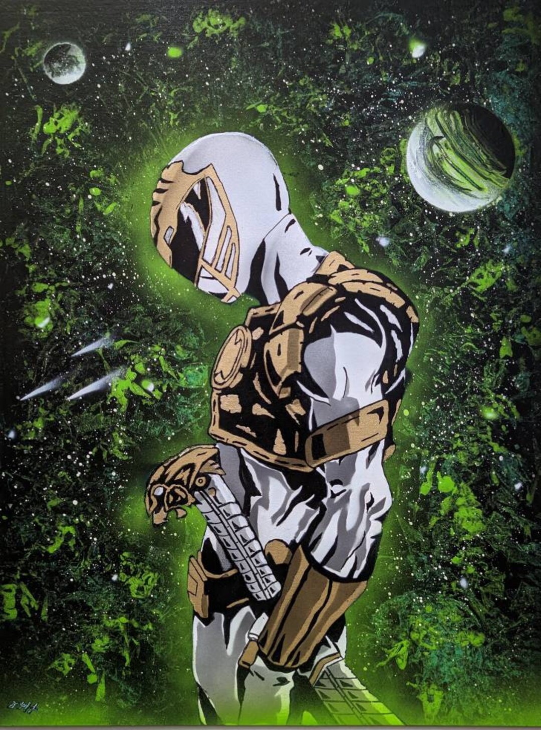 White Ranger Tribute: Print Version - Etsy