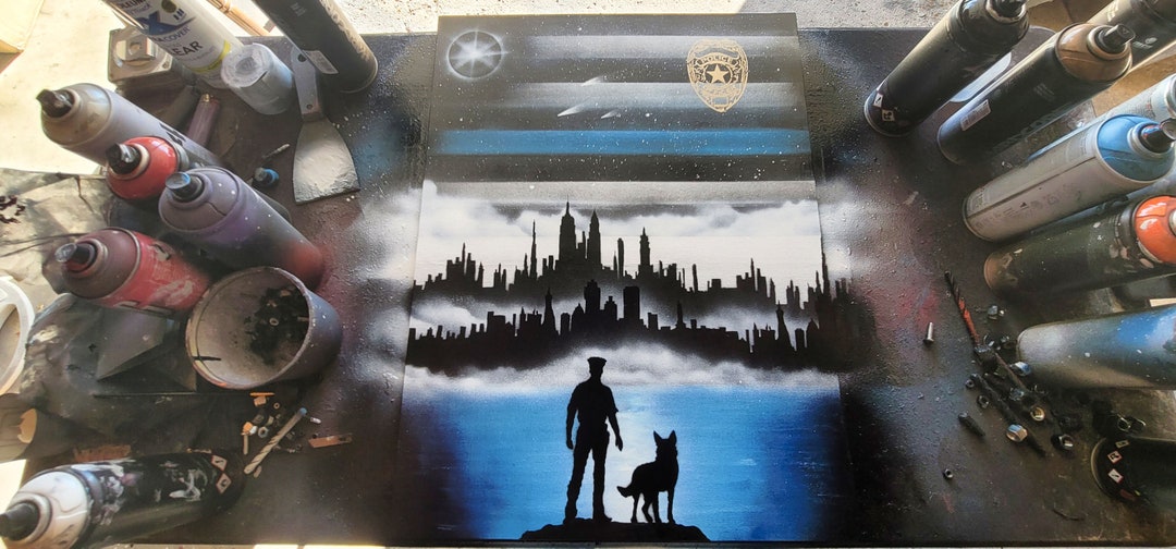 Police Officer Tribute: ORIGINAL - Etsy