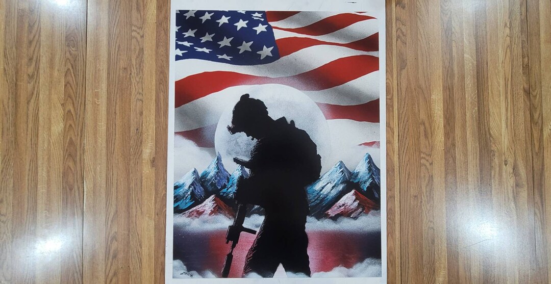 Army Tribute U.S. : ORIGINAL - Etsy