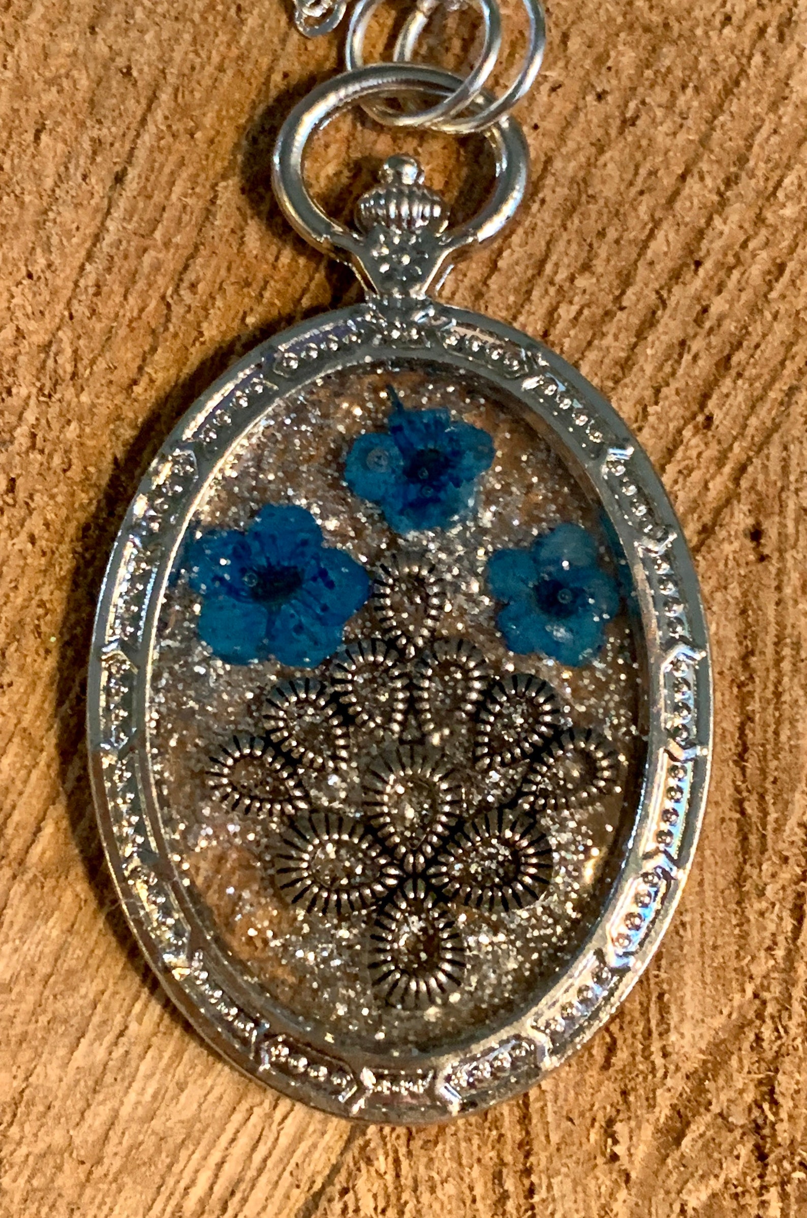 Magical Mystical Pendant in Blue - Etsy