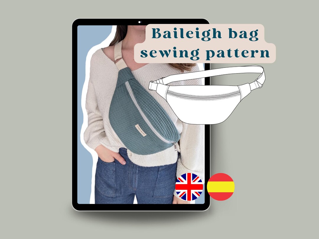 Sling Bag PDF Sewing Pattern | Intermediate | Bag Sewing Pattern ...