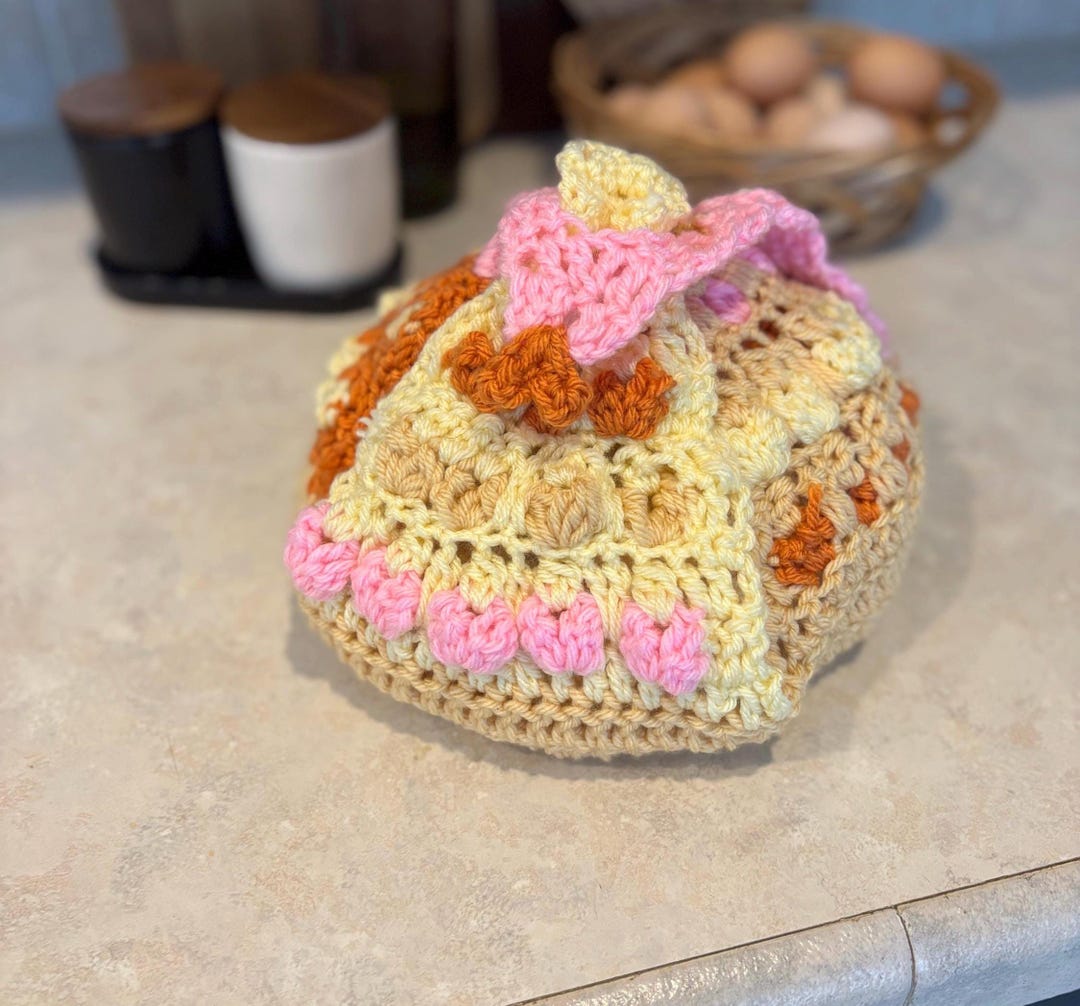 Heart Sourdough Crochet Wrap Pattern Digital Download PDF - Etsy
