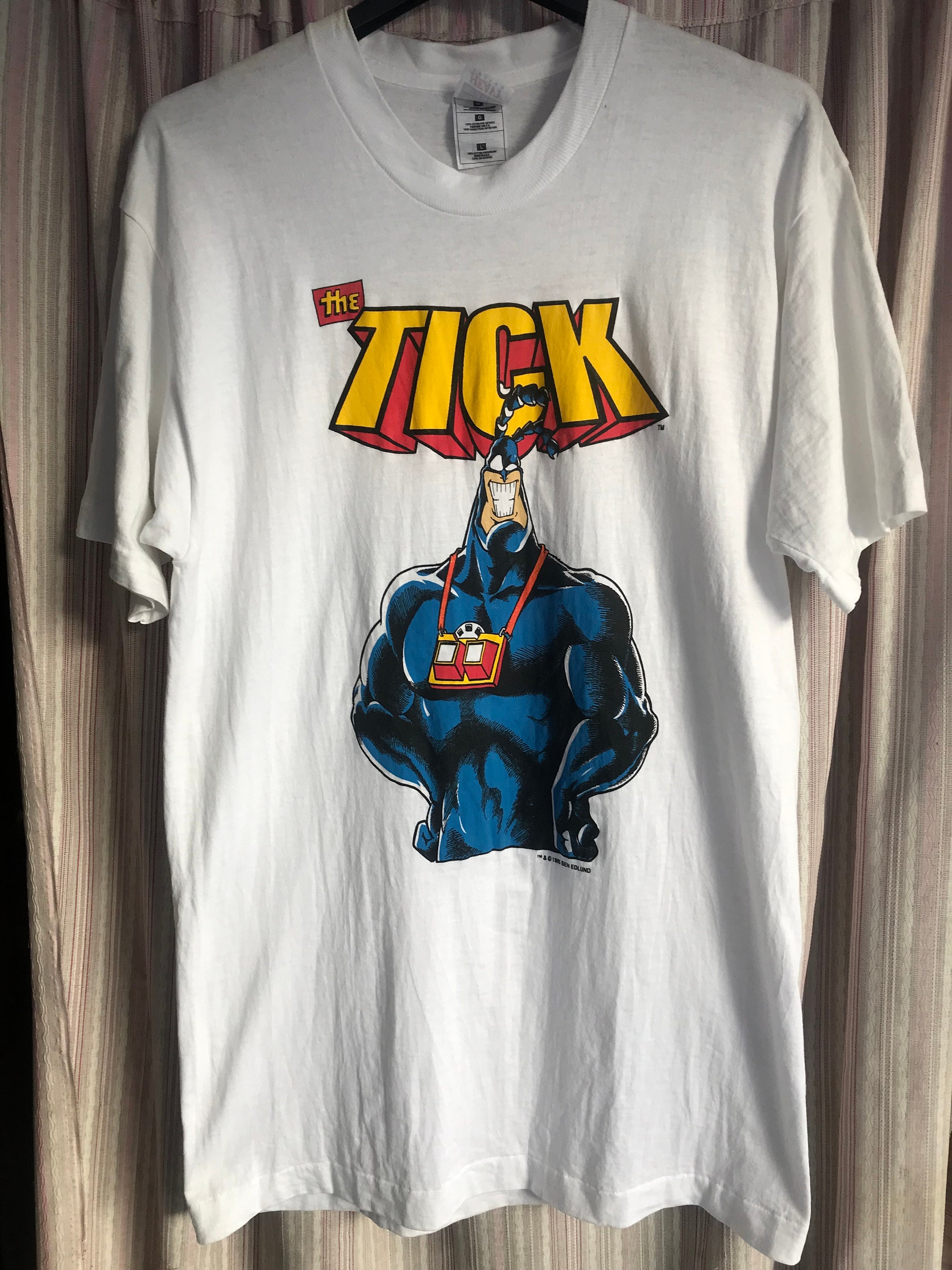 Vintage 1995 the Tick Shirt - Etsy