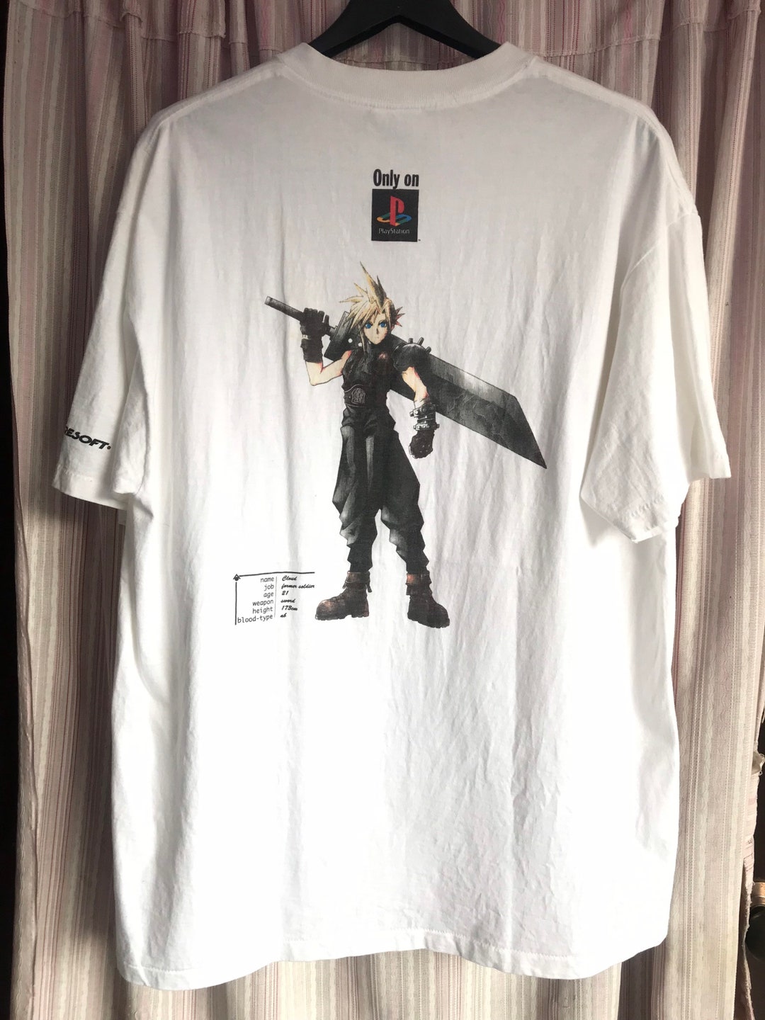 Vintage Final Fantasy 7 Shirt - Etsy