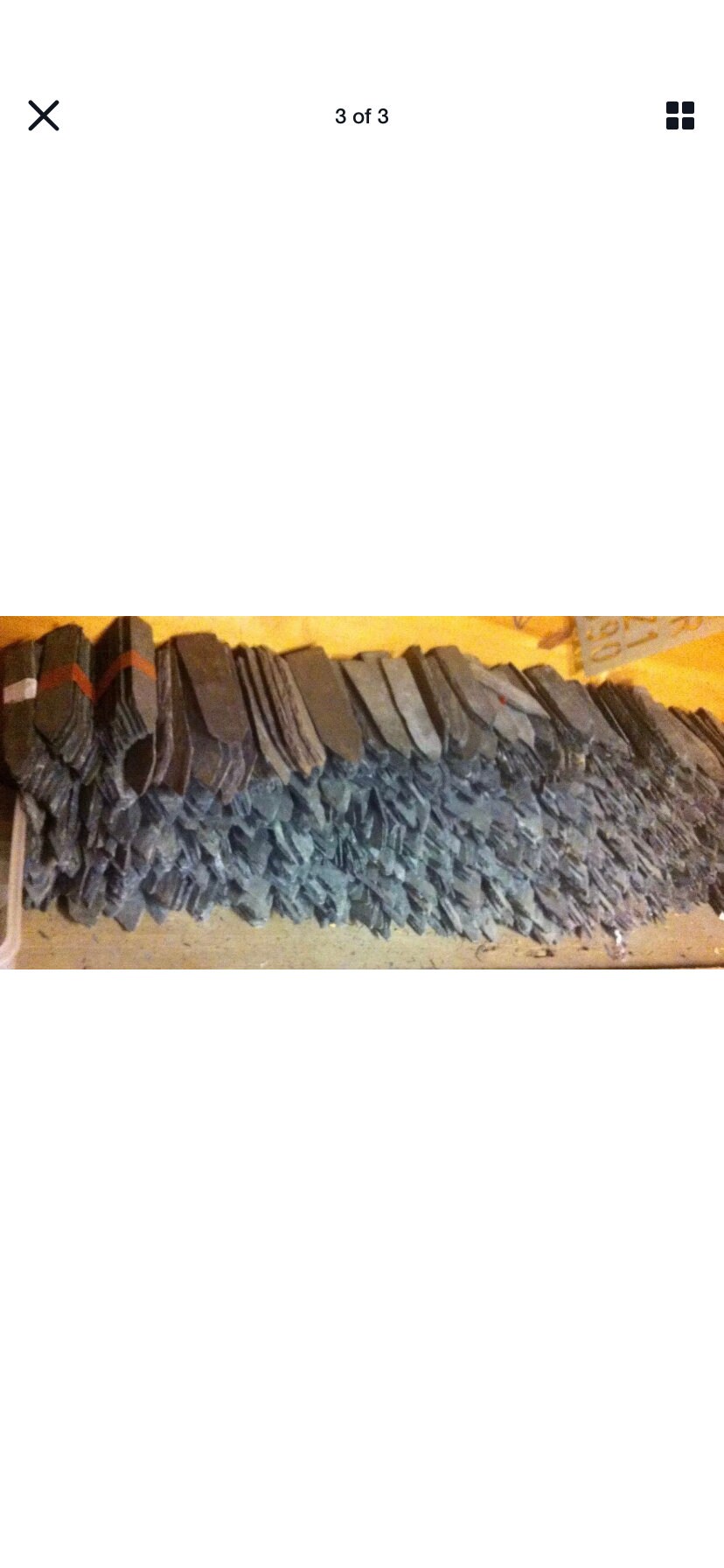 Handmade slate plant markers/labels mixed sizes 2kilos | Etsy