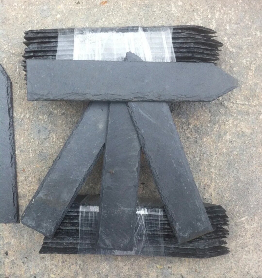 Handmade Slate Markers / Labels Packs of 10. Any Order Can Be Made ...