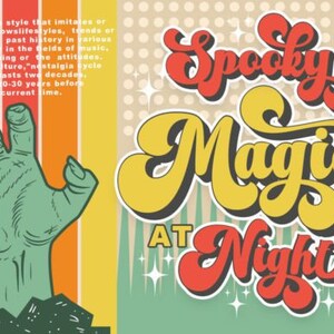 Magic Retro Font - Etsy