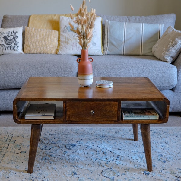 Retro Coffee Table - Etsy UK