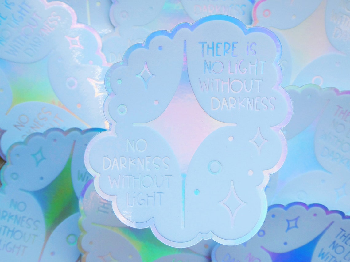 Holographic There is No Light Without Darkness, No Darkness Without ...