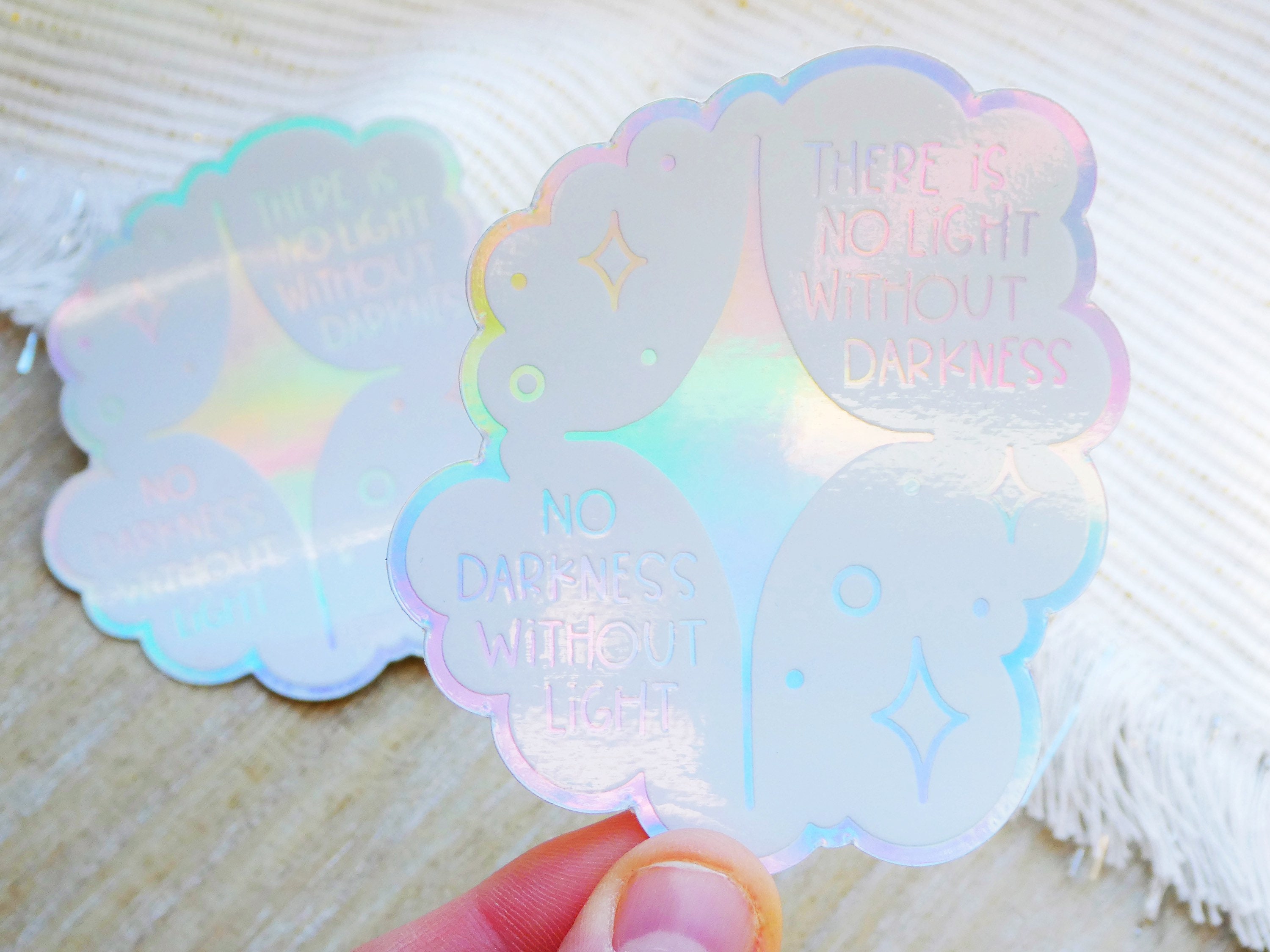 Holographic There is No Light Without Darkness, No Darkness Without ...