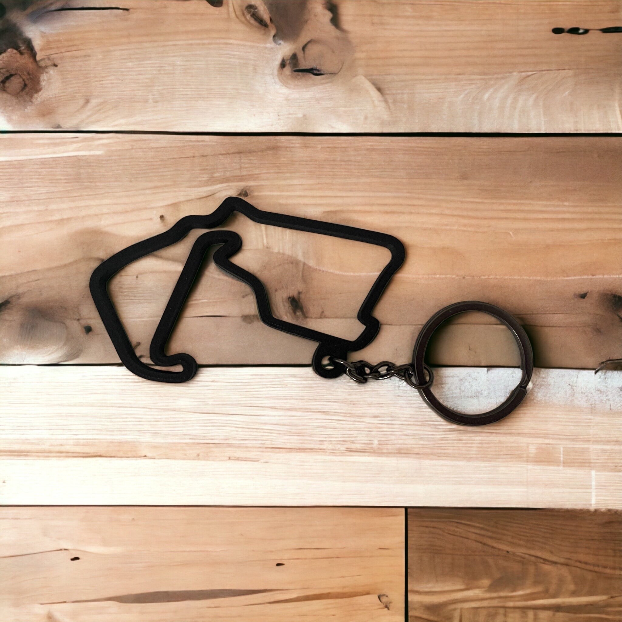 Silverstone Track Keyring - Etsy UK