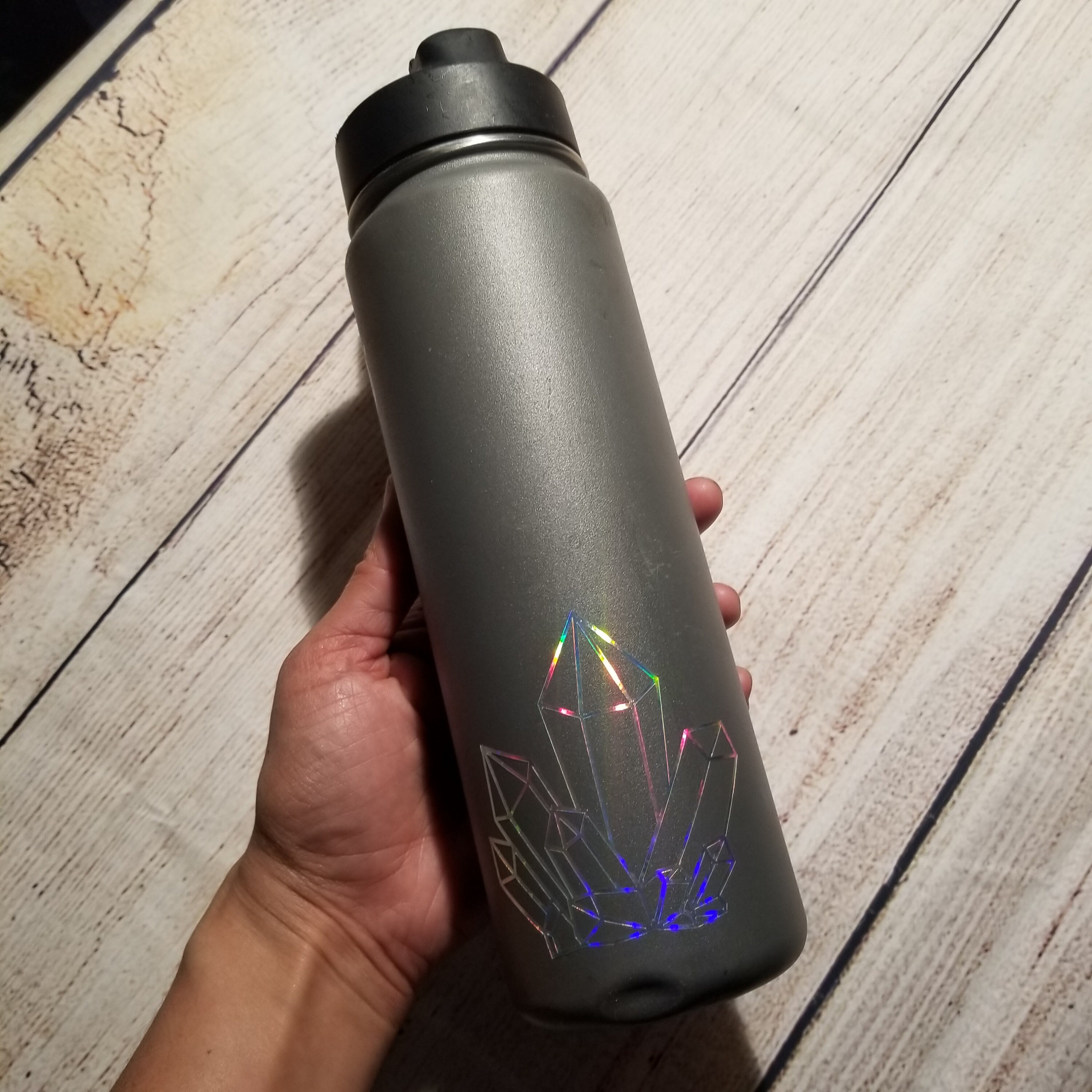 Crystal Vinyl Decal Quartz Crystal Decal Crystals Car - Etsy