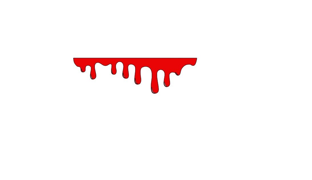 Drip Decal Blood Paint Drip Metalic Car Decal Tumbler - Etsy
