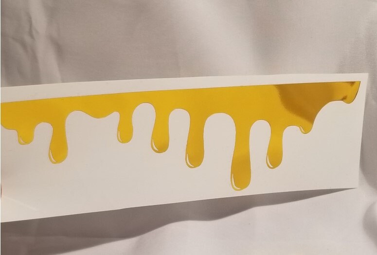 Drip Decal Blood Paint Drip Metalic Car Decal Tumbler - Etsy