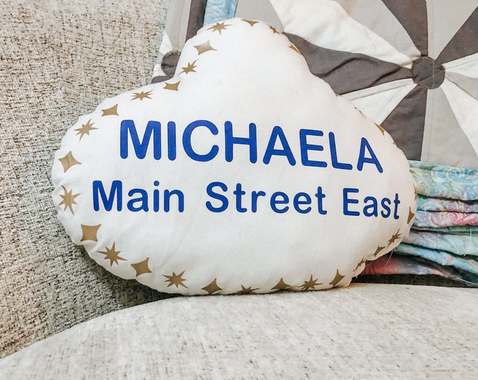 Disney Cast Member Name Tag Decorative Pillow - Etsy