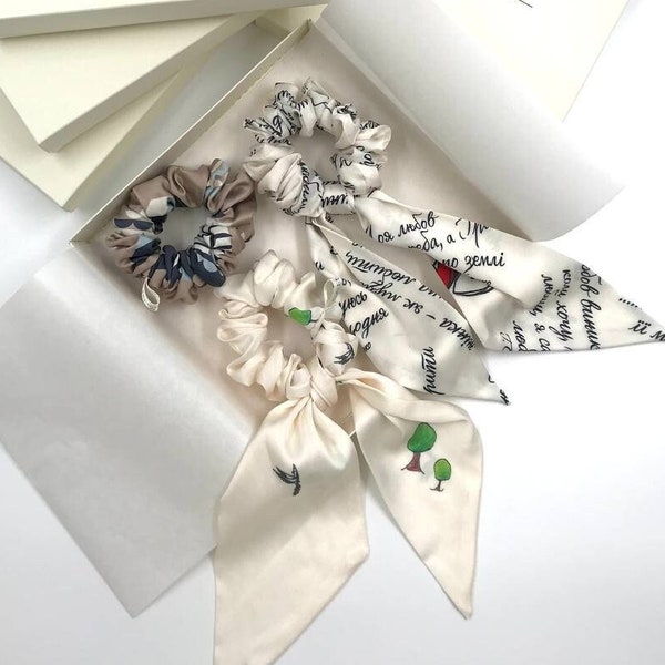 Scrunchie Scarf - Etsy