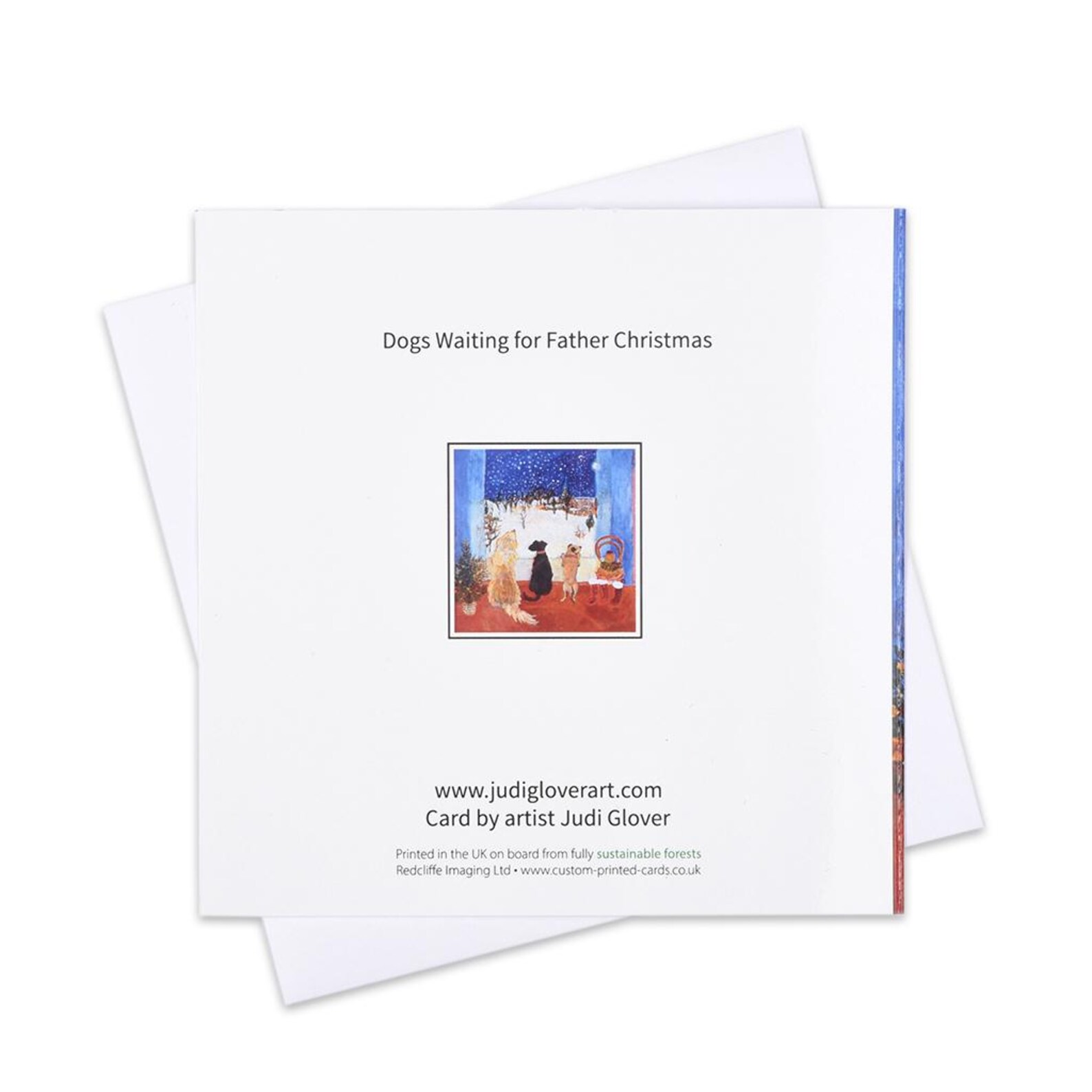 Dog Christmas Card Set: Festive Dog Art Greeting Cards - Etsy UK