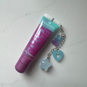 Lip Gloss With Chain Charm - Etsy