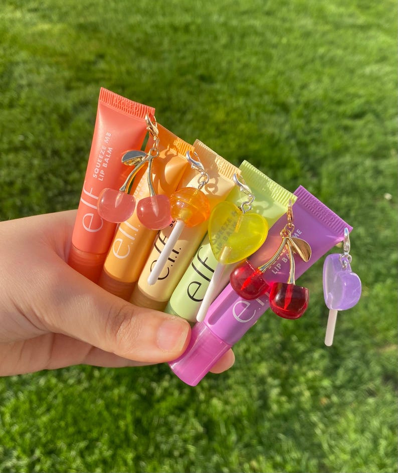 Lip Balm With Charm - Etsy