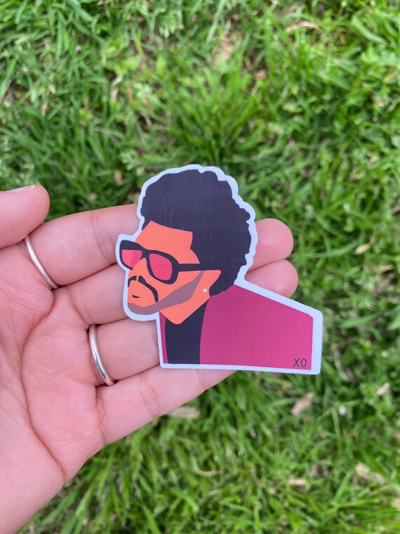 The Weeknd Sticker XO The Weeknd Stickers Waterproof | Etsy