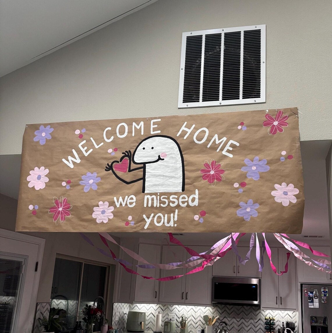 Welcome Home Banner - Etsy
