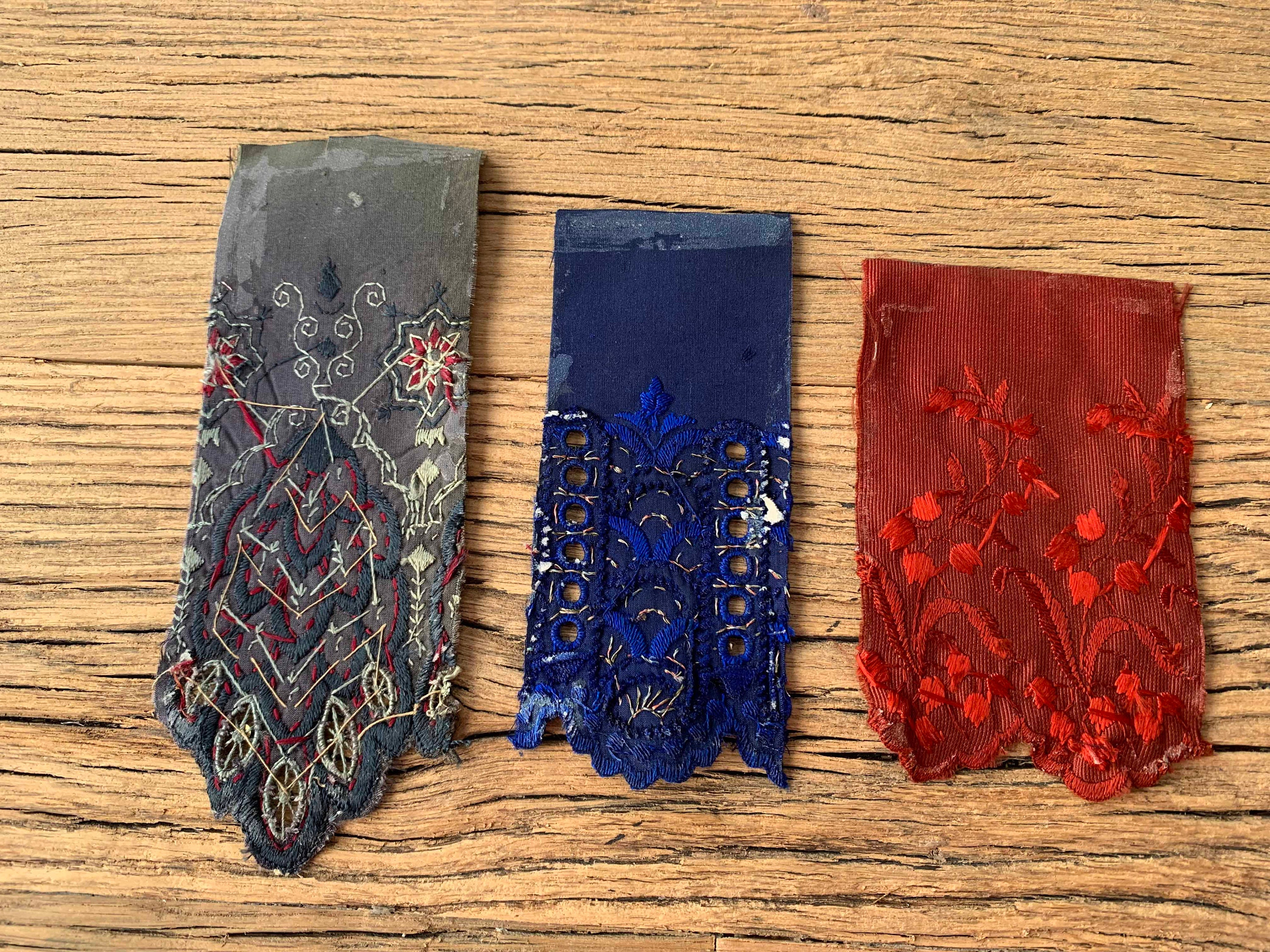 Select One Victorian 1887 Sample French Embroidered Broderies From ...