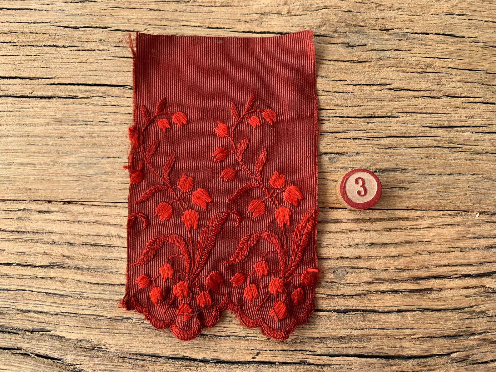 Select One Victorian 1887 Sample French Embroidered Broderies From ...