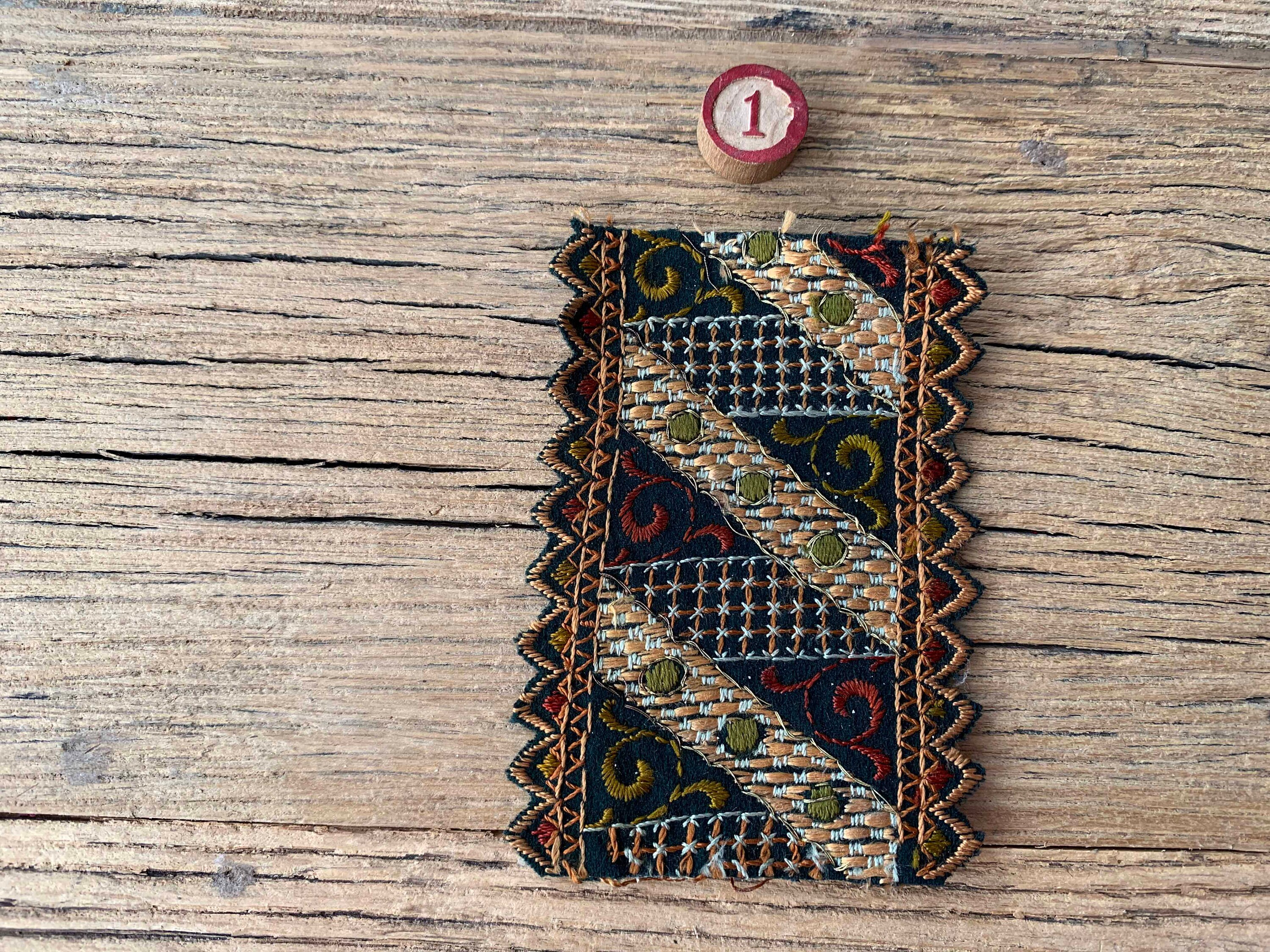 Select One Victorian 1887 Sample French Embroidered Broderies From ...