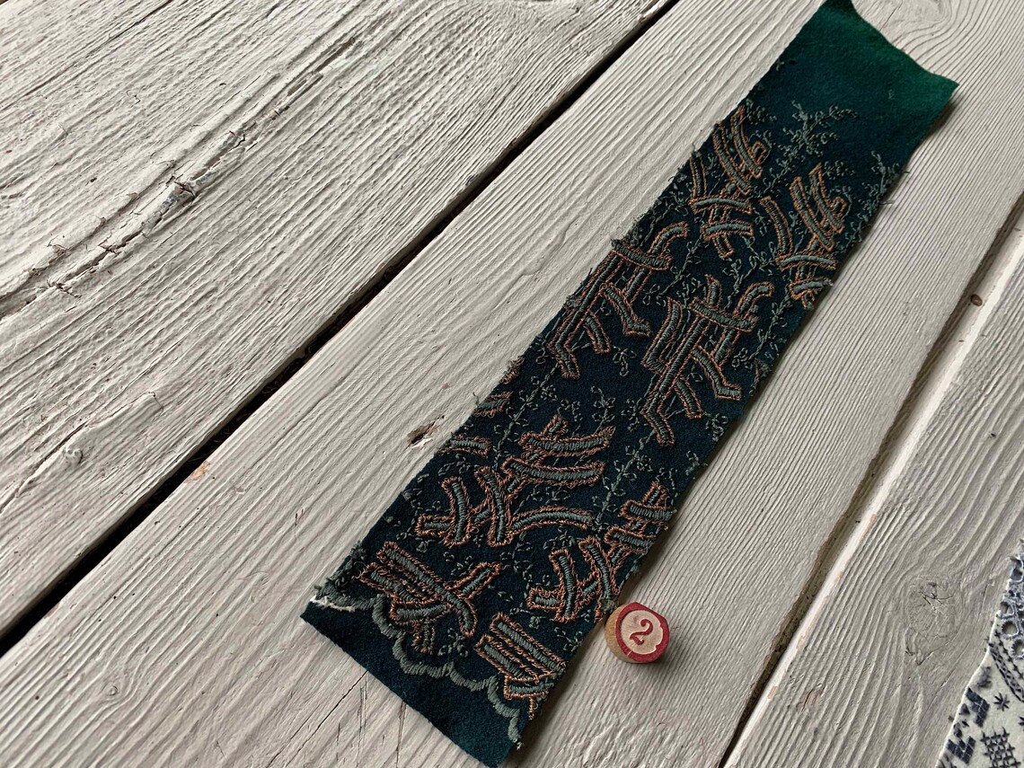 Select One Victorian 1887 Sample French Embroidered Broderies From ...