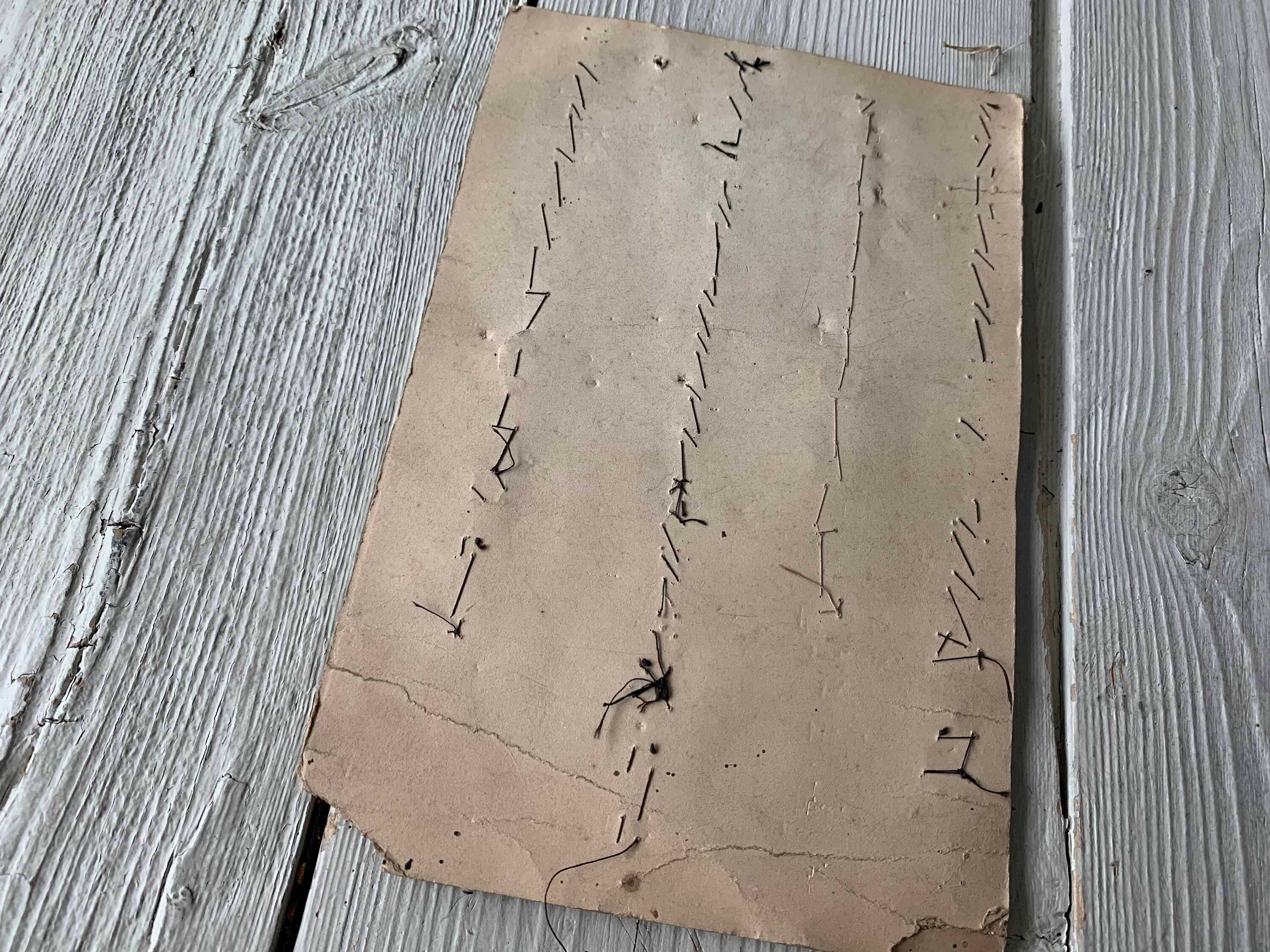 Early Antique French Sample Card ref: A-7476 Box 1 - Etsy