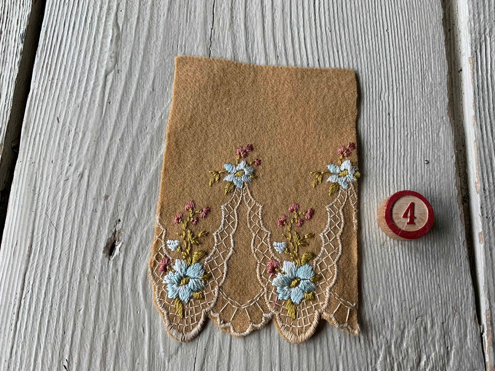 Select One Victorian 1887 Sample French Embroidered Broderies From ...