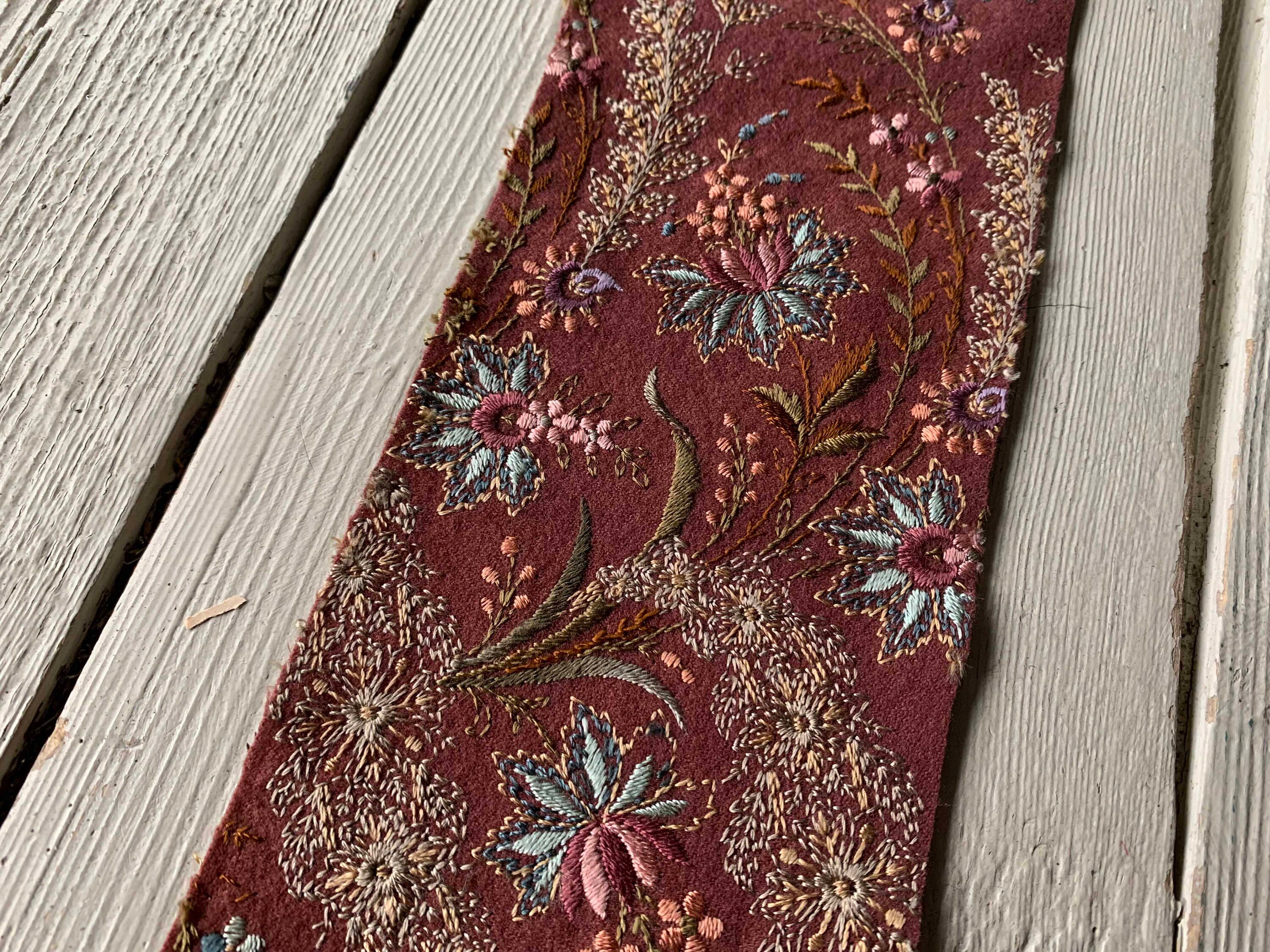 Select One Victorian 1887 Sample French Embroidered Broderies From ...