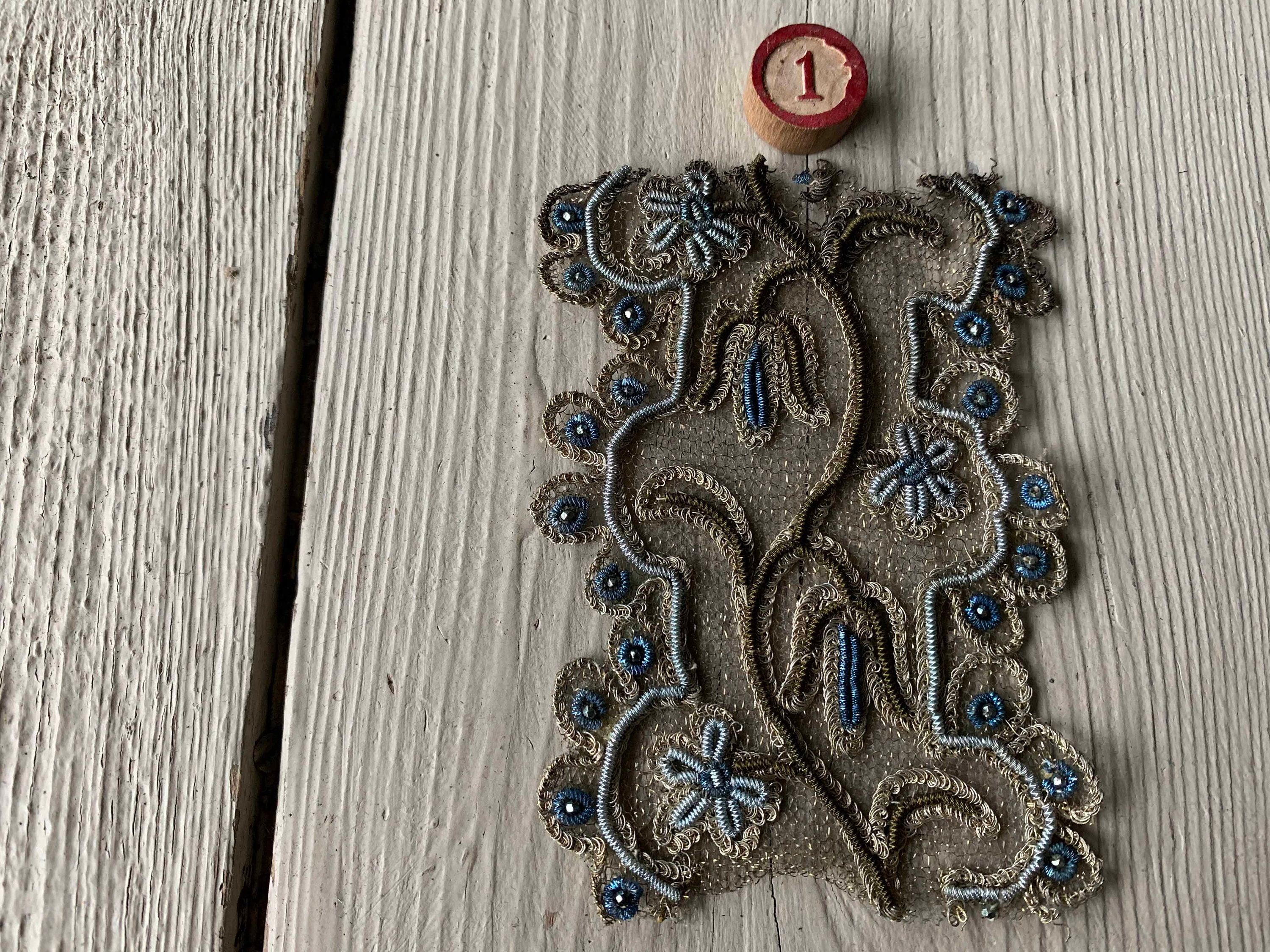 Select One Victorian 1887 Sample French Embroidered Broderies From ...